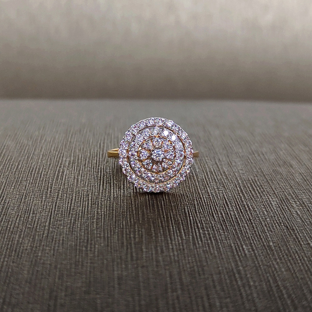 Gold Cluster Ring - Asavir