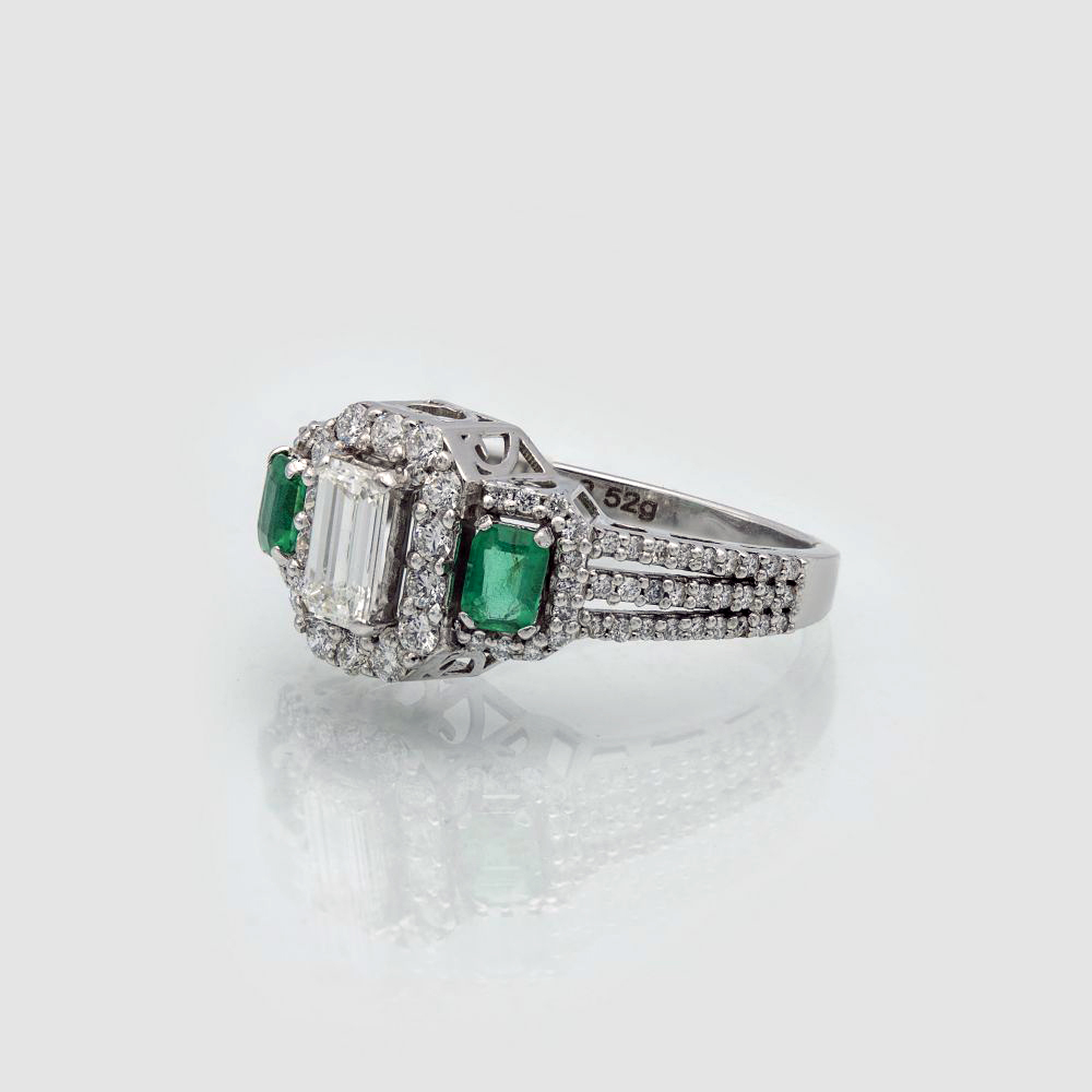 Gold Diamond Cut Ring - Asavir