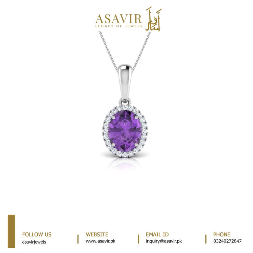 Name Initial Gold Alphabet A Pendant - Asavir